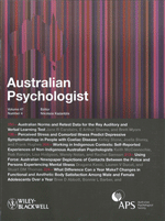 Australian Psychologist | APS